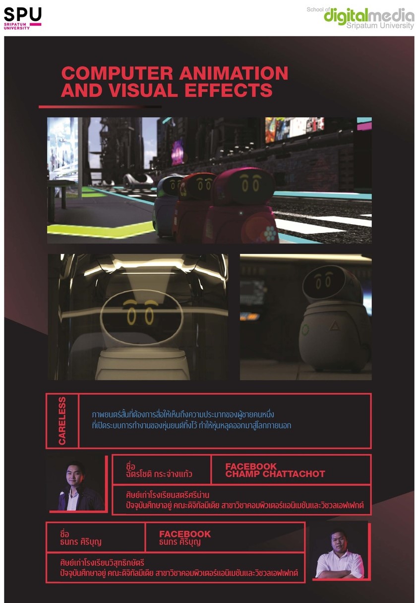 THESIS SDM SPU_Careless ผลงานนักศึกษาคณะดิจิทัลมีเดีย มหาวิทยาลัยศรีปทุม - SPU STORY SRIPATUM ...