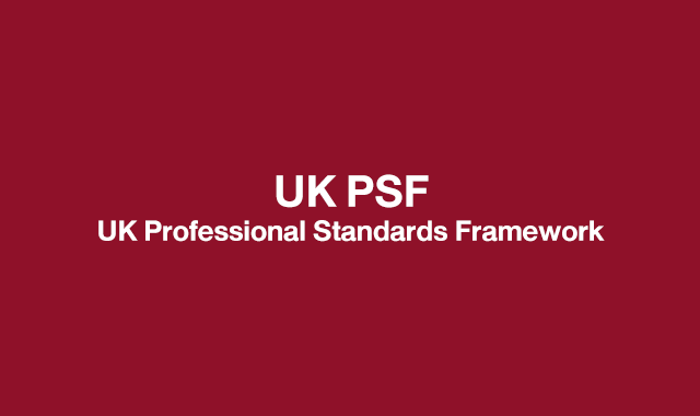 UK Professional Standards Framework - ศูนย์สนับสนุนและพัฒนาการเรียนการสอน