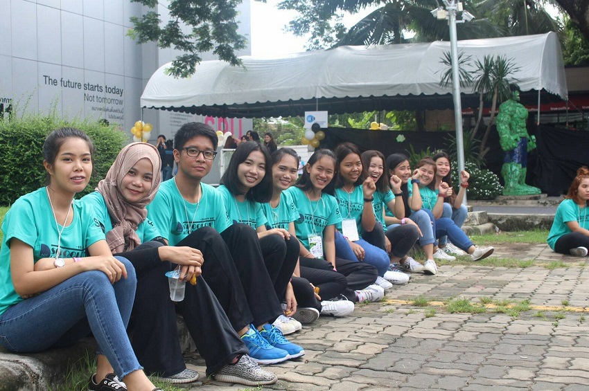 นักศึกษาคณะบัญชี เข้าร่วมกิจกรรมรับน้อง SPU Freshy Day 2017 - คณะบัญชี