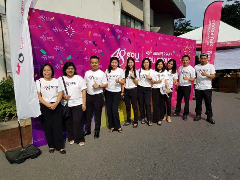 บัญชี SPU ร่วมงาน 48th Anniversary SPU Proud - คณะบัญชี