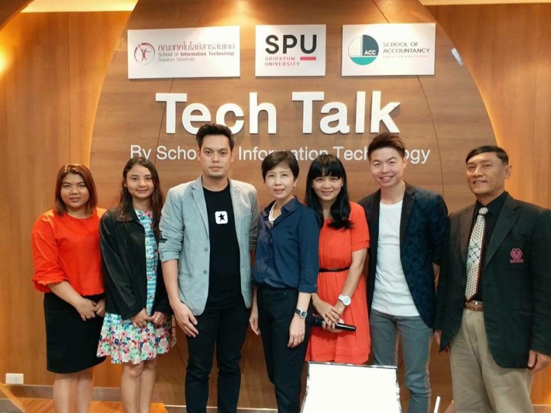 บัญชี SPU Tech Talk “ผู้สร้าง FoodStory Application : ธุรกิจที่ได้รับรางวัลชนะเลิศ SME ตีแตก ปี ...