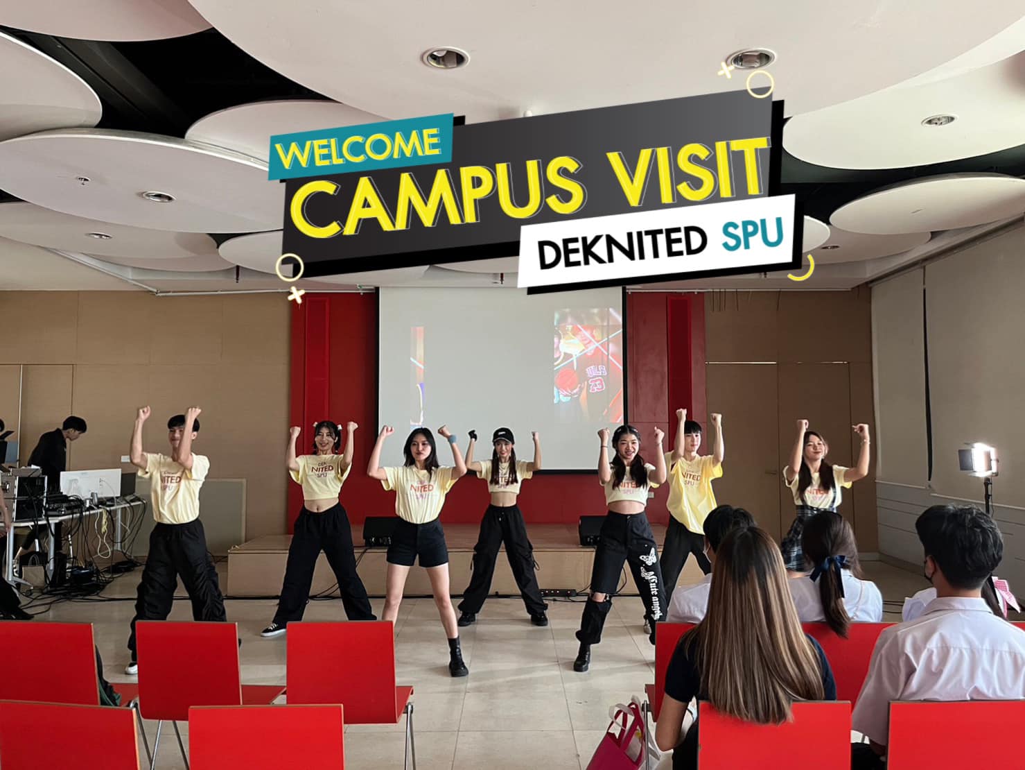 CAMPUS VISIT DEKNITED SPU 🎬🎥📸 – คณะนิเทศศาสตร์