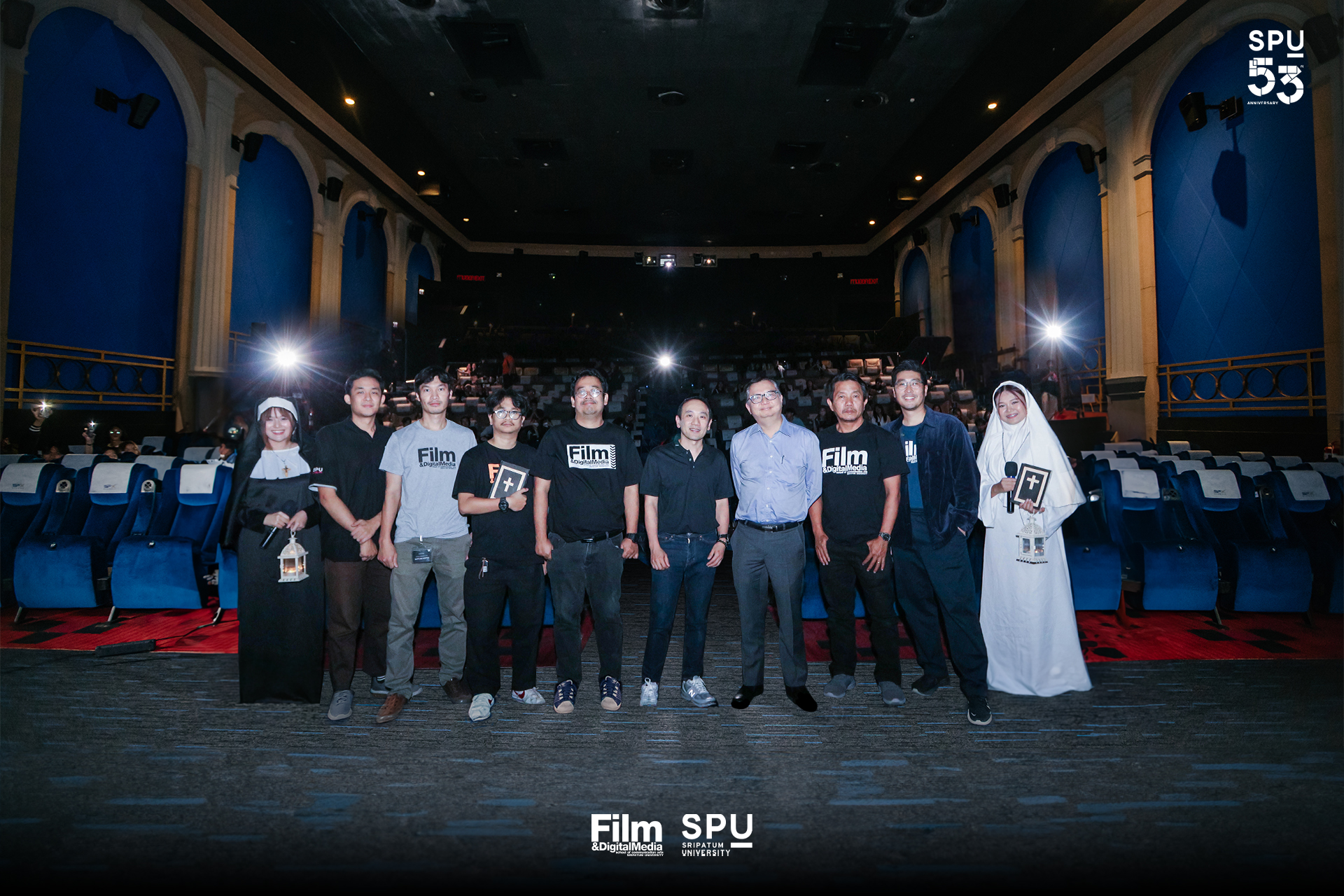 SPU:ภาพยนตร์และสื่อดิจิทัล คณะนิเทศศาสตร์ ร่วมกับ บริษัท Warner Bros.Thailand ชวน นศ.FD64 ชม ...