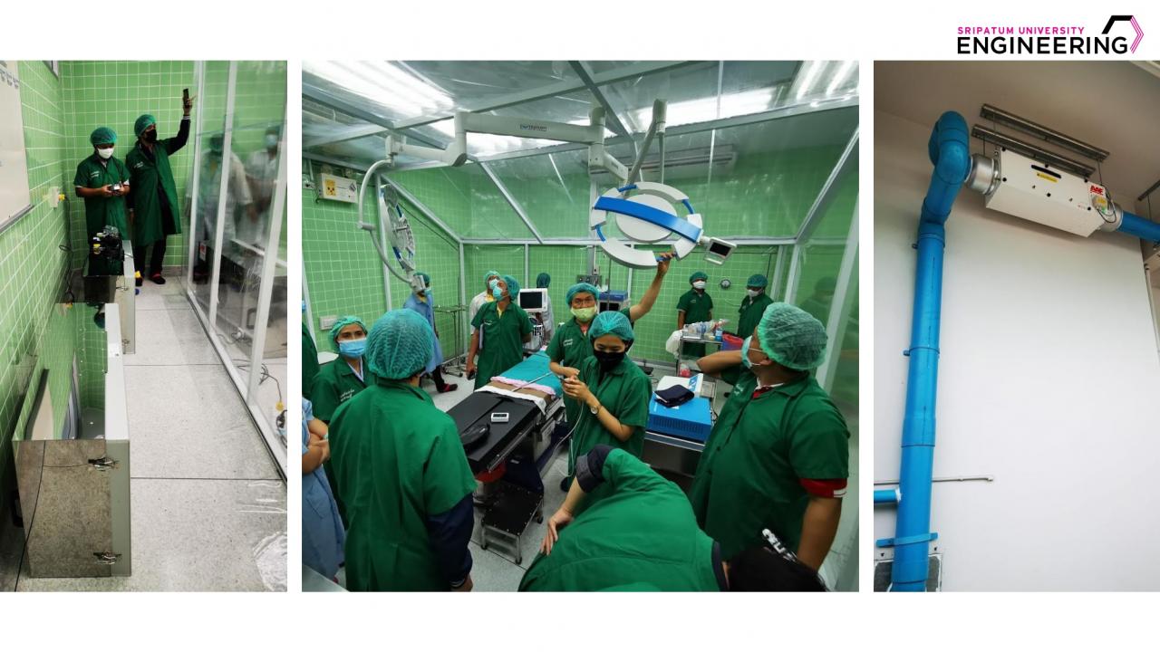 Improving negative pressure operating rooms in emergency situations due ...
