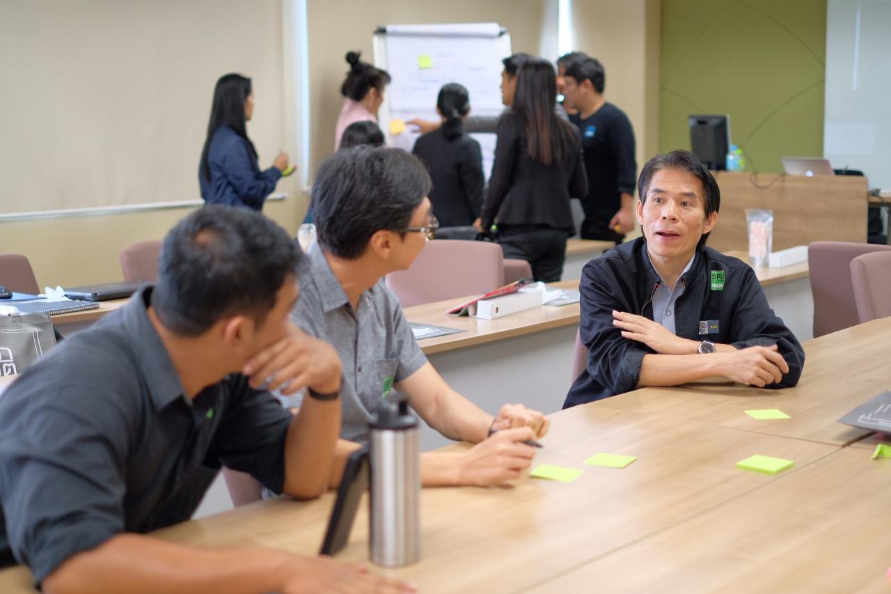 กิจกรรม Workshop นวัตกรรมสำหรับองค์กร@SPU - คณะการสร้างเจ้าของธุรกิจ