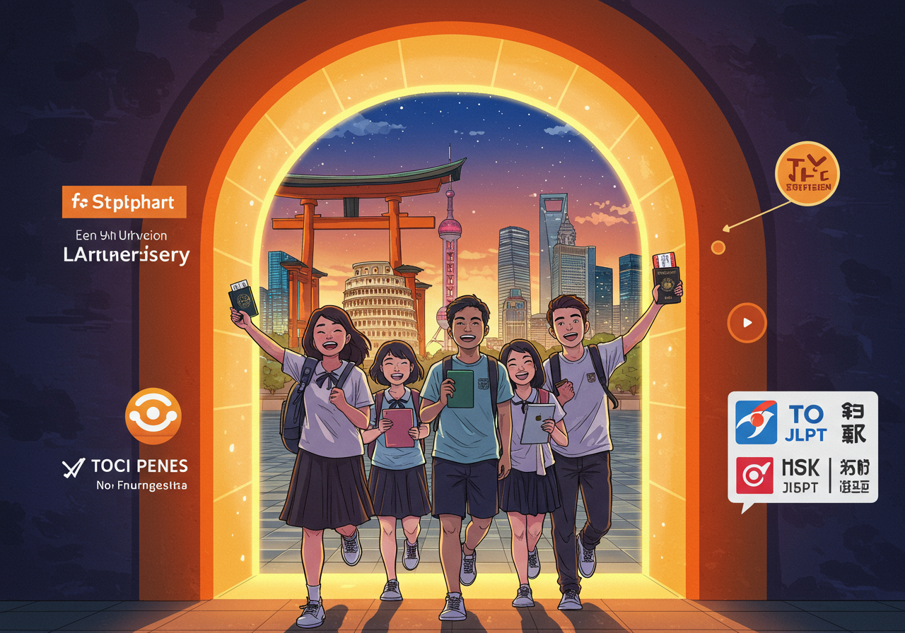 เรียนคณะศิลปศาสตร์ SPU ดียังไง? เส้นทางเตรียมพร้อมสอบ TOEIC, JLPT, HSK ...