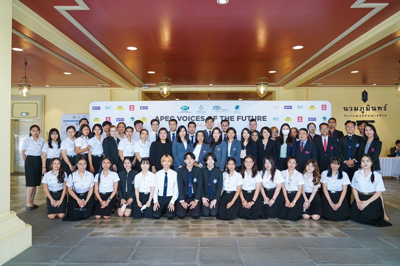 ม.ศรีปทุม เจ้าภาพร่วมฯ ให้การต้อนรับผู้แทน APEC VOTF พร้อมคณะ และนำผู้แทนเยาวชนไทย ร่วมพิธีเปิด ...