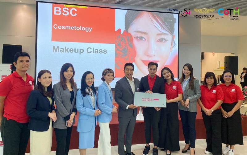 "บินให้สวย! CoTH SPU อบรม "Beauty Transformer" เปลี่ยนลุค ปลุกความมั่นใจ สู่เส้นทางแอร์โฮสเตส ...