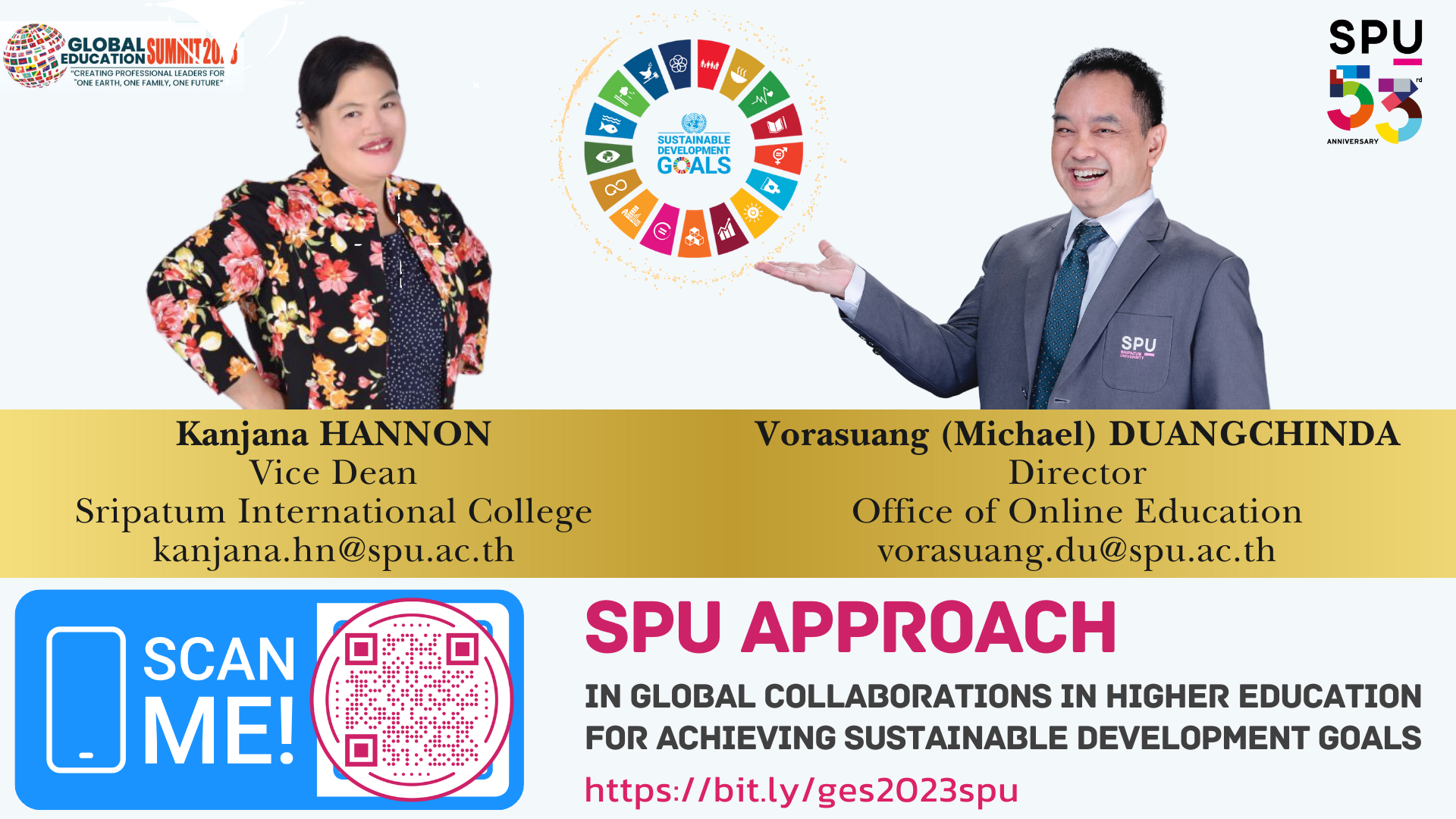 SPU APPROACH in Global Collaborations in Higher Education for achieving Sustainable Development ...
