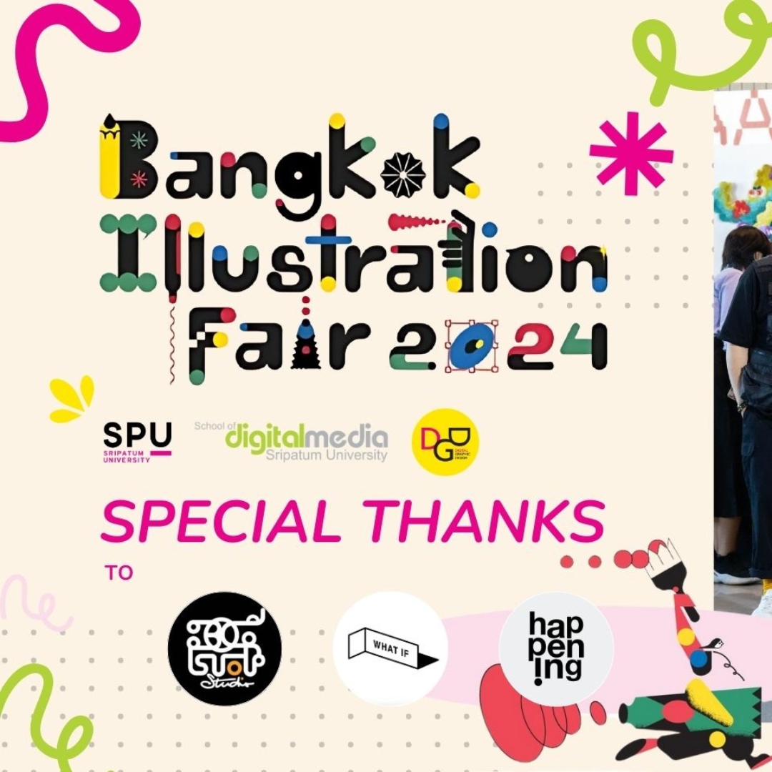 SPU Students Exhibit at Bangkok Illustration Fair 2024 – SPU Sustainable Development